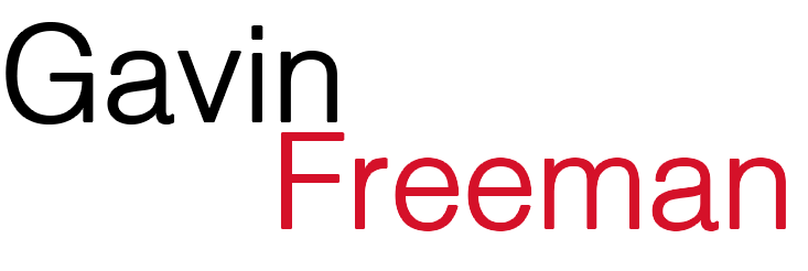 About Me – Gavin Freeman